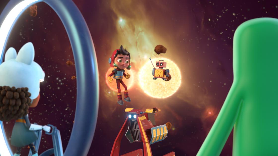 Interstellar Ella - S1E35 - Glitch's Big Day | Knowledge Kids